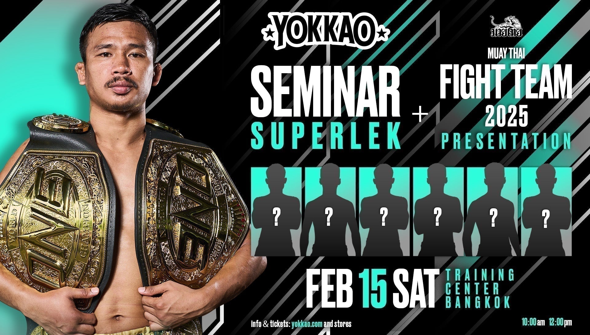 YOKKAO Seminar with Superlek: A Muay Thai Masterclass at YOKKAO Traini | YOKKAO EU