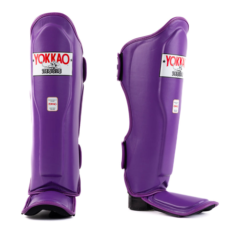 Matrix Flash Purple Shin Guards | YOKKAO Europe