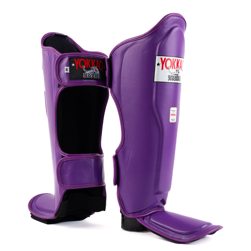 Matrix Flash Purple Shin Guards | YOKKAO Europe